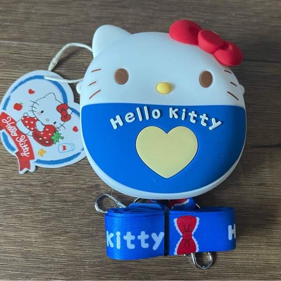 Sanrio | Bags | Hello Kittynwt Mini Rubber Handbag With Hk Strap | Poshmark